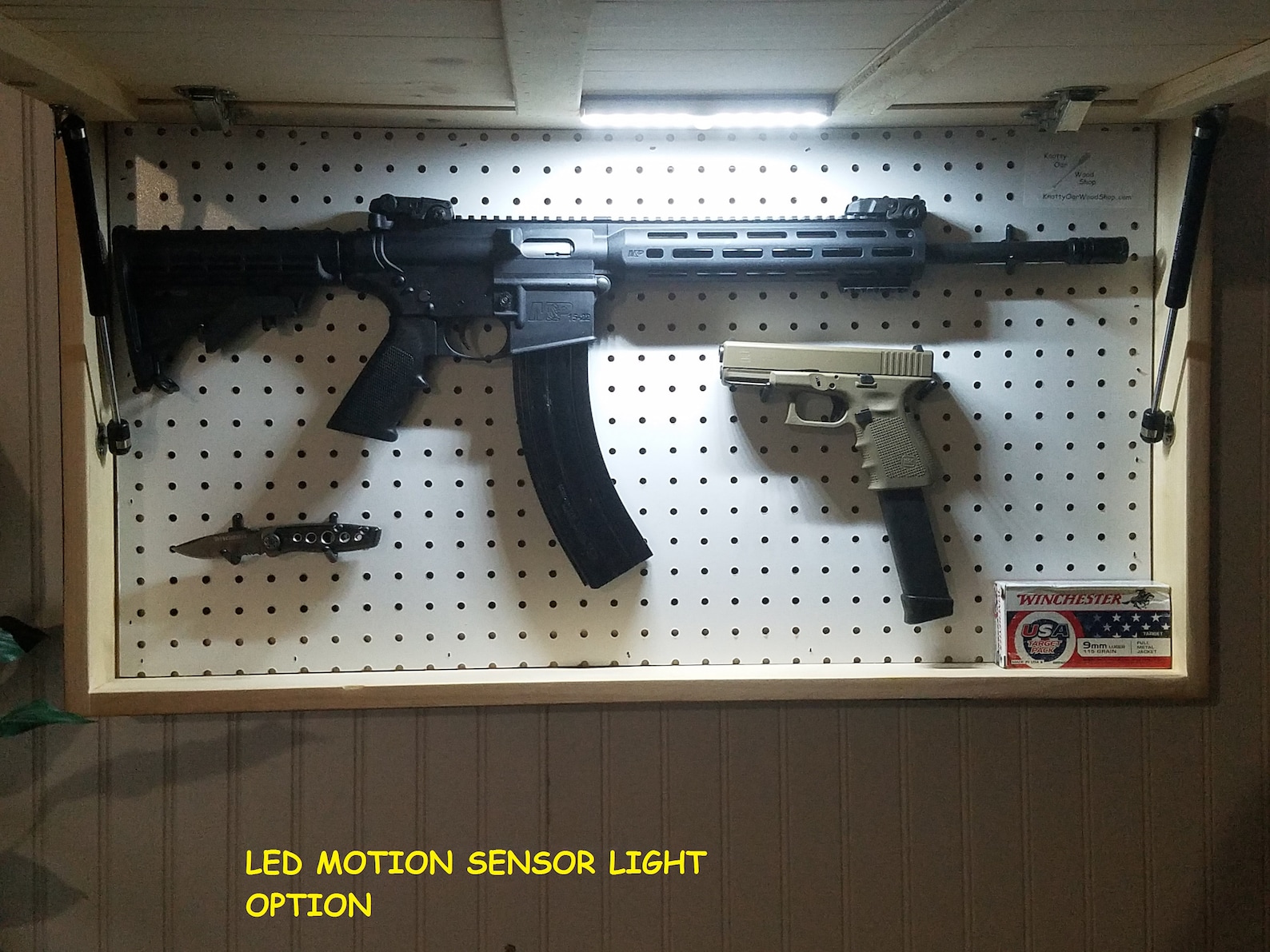 Gun Concealment Cabinet Lockable Hidden Gun Storage Texas - Etsy