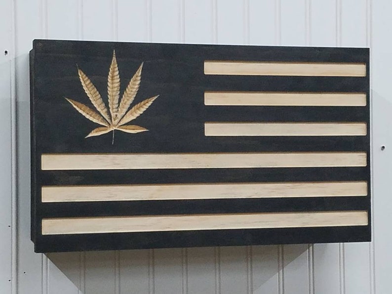 19 Cannabis Marijuana Hemp Leaf Flag Firearm Concealment - Etsy