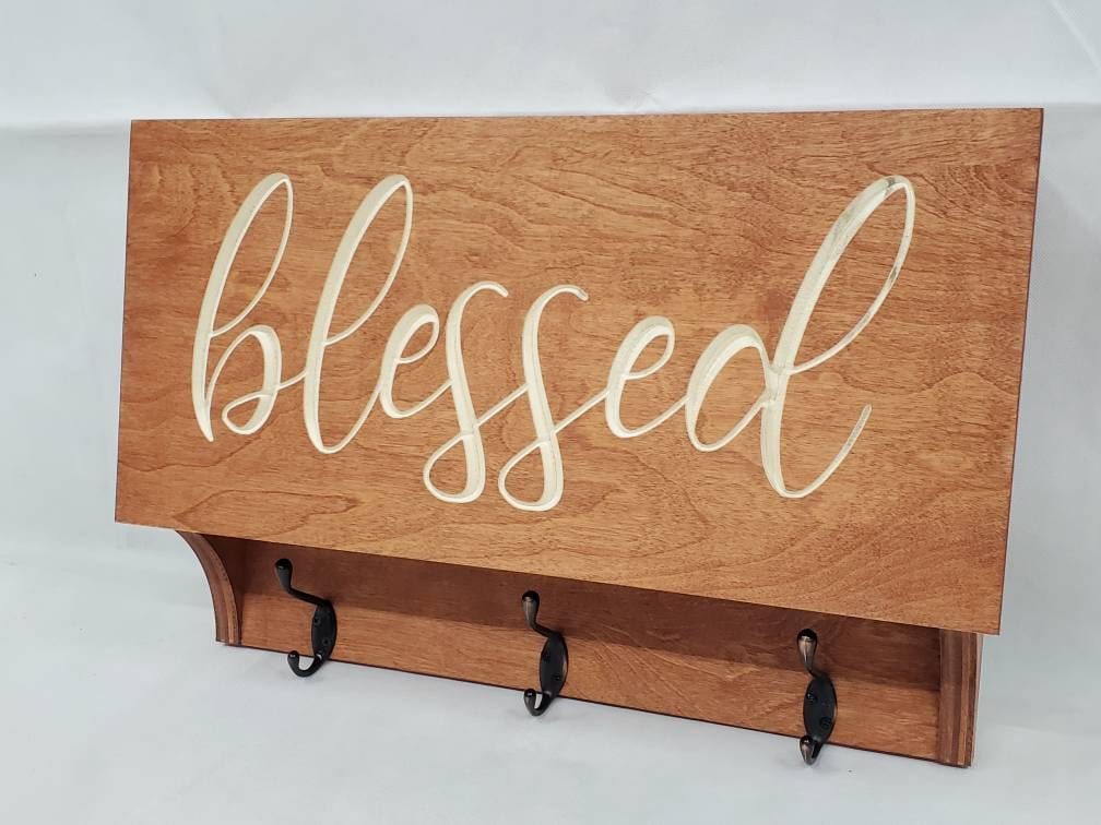 20 Blessed Coat Rack Handgun Concealment Cabinet - Etsy