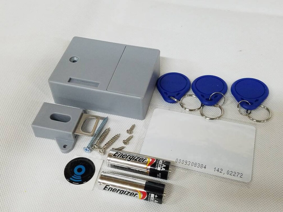 Upgraded RFID Lock With 4 Keys for Your Gun Concealment Compartment ...