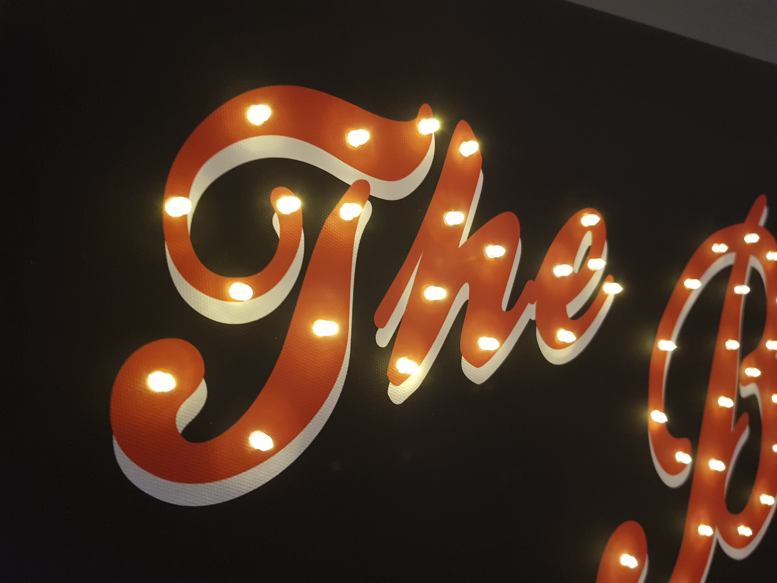 The Bullpen sign Baseball decor Personalized light up | Etsy