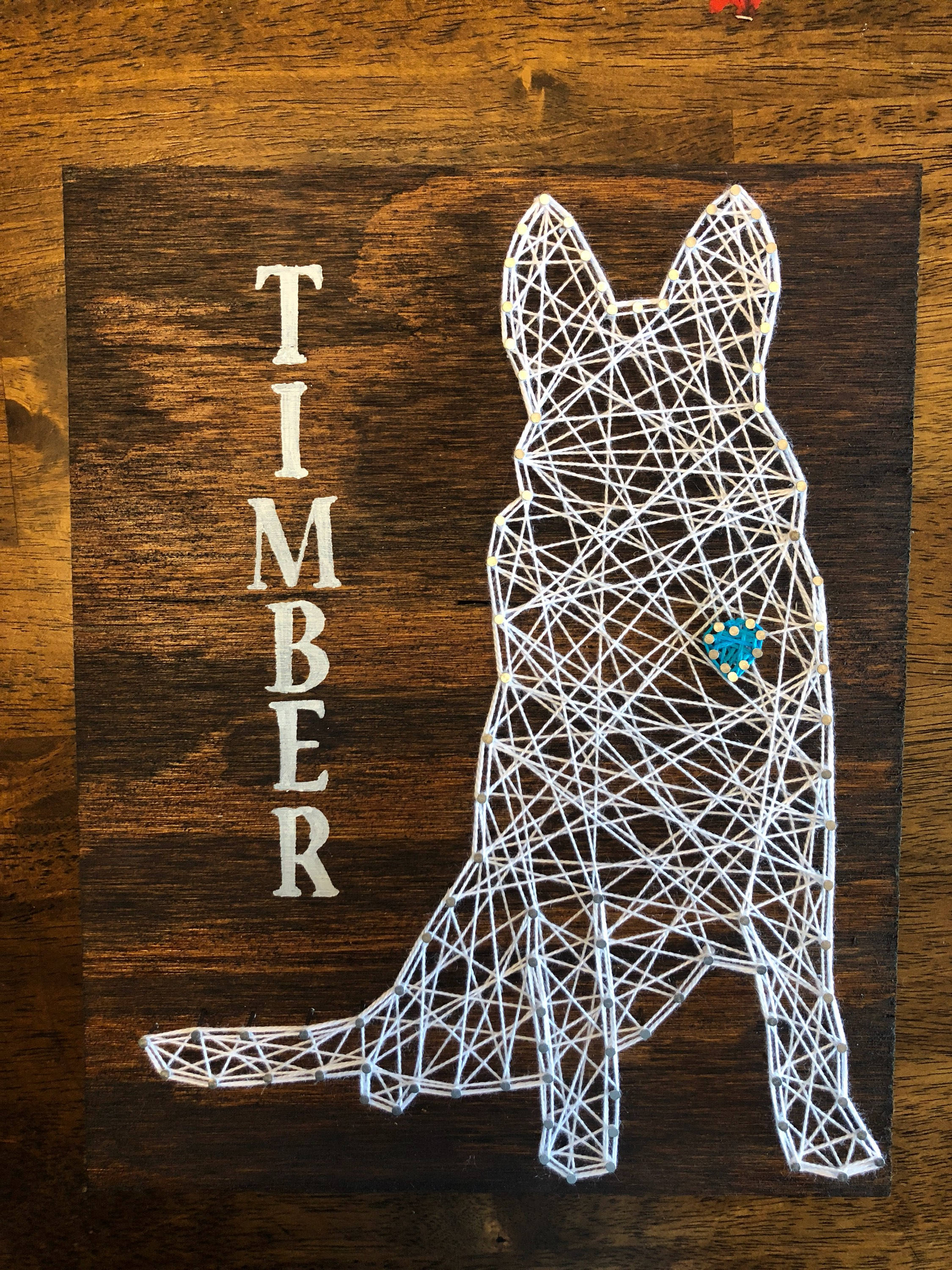 Dog String Art READY TO SHIP - Etsy