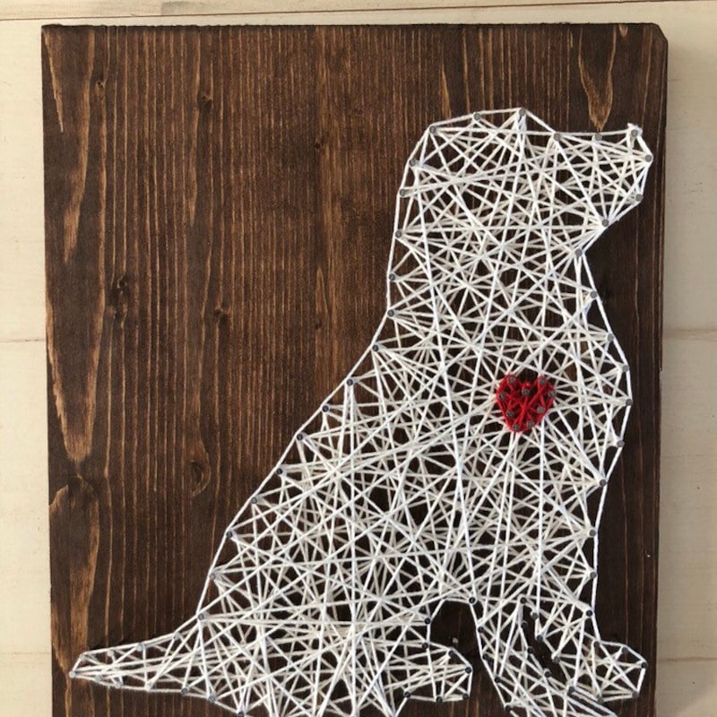 Dog String Art - Etsy