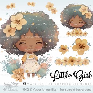 Kids Clipart, Clipart Bundle, Bundle Graphics, Student Clipart, Girl ...