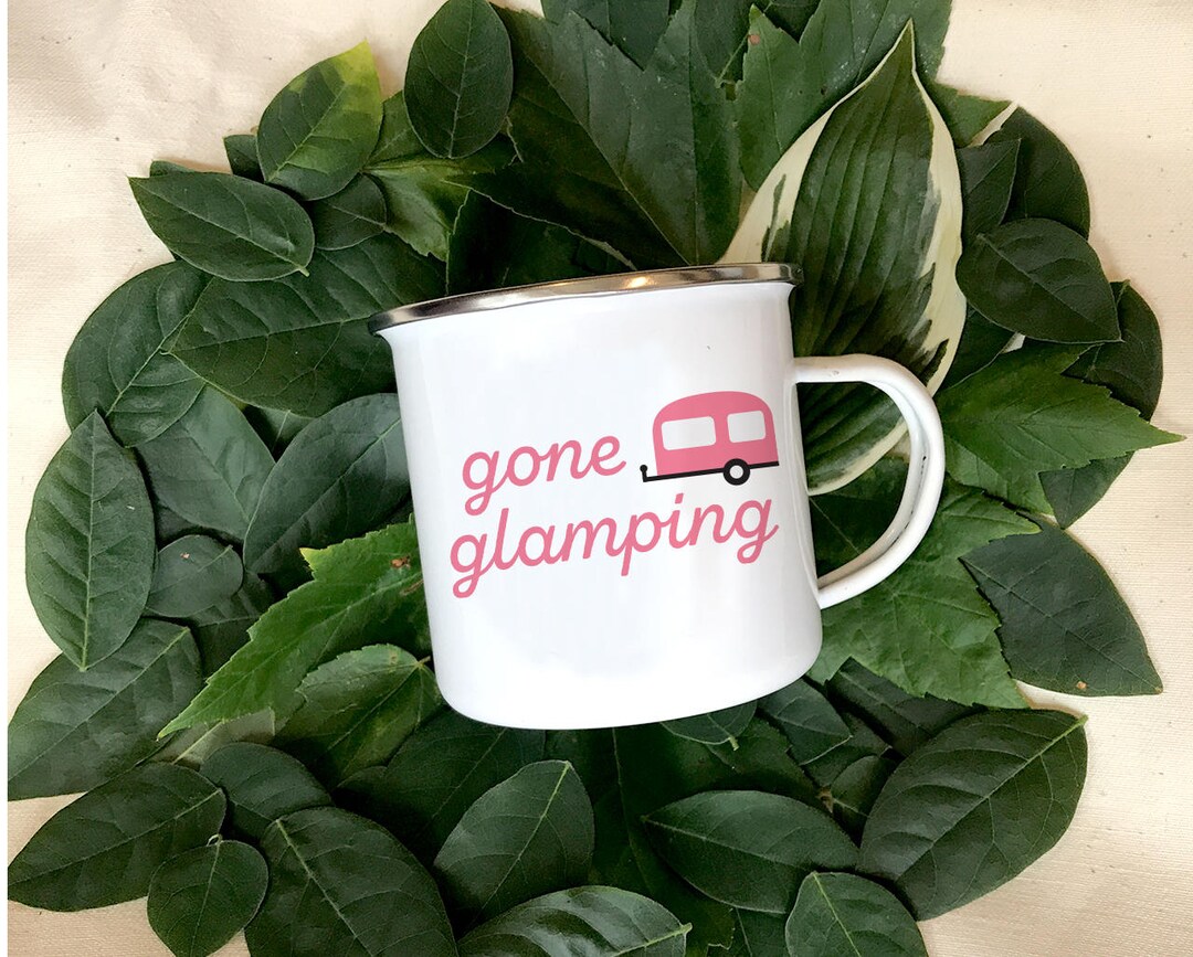 Gone Glamping Camper Coffee Mug, Glamping Mug, Camping Gear, Camping ...