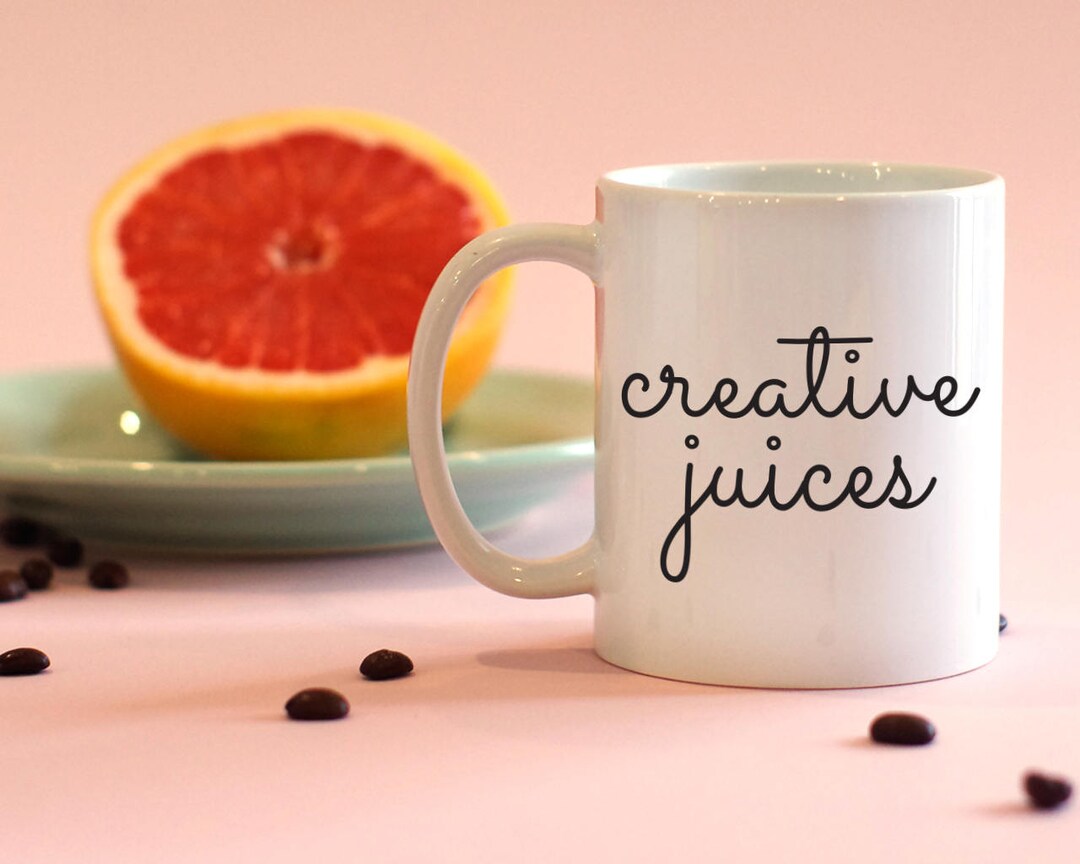 Creative Juices Mug, Funny Coffee Mugs, Cute Mugs, Cute Gifts, Artist ...