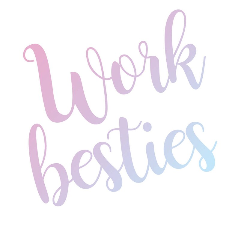 Work Besties Mug BFF Mug Best Friend Mug Matching Coffee | Etsy