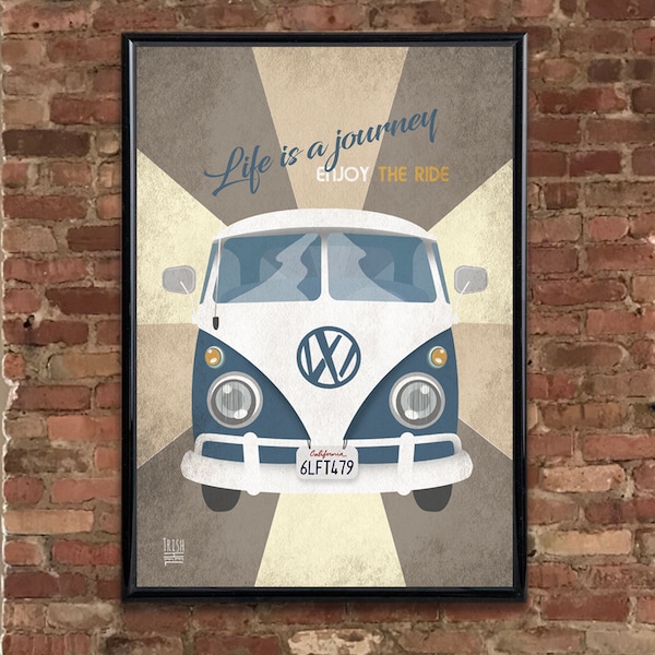 Vw T3 Poster - Etsy UK