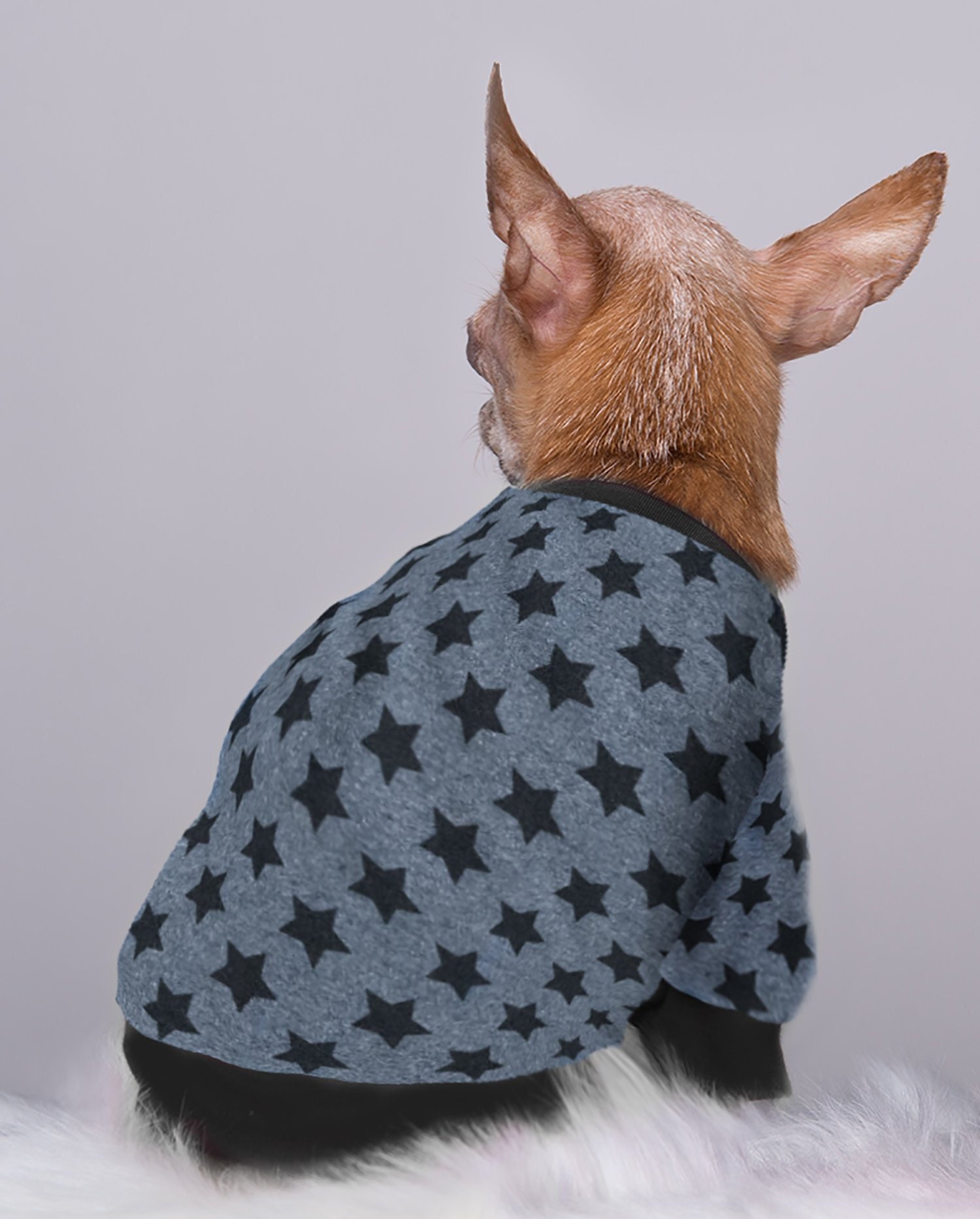 Star Hoodie for Dog, Hooded Star Tshirt for Dog, Also Available Without ...