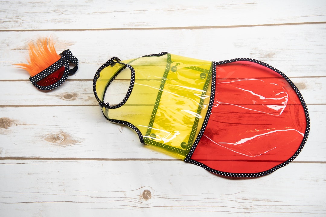 Fashion PVC Dress raindress and Cap for Dog - Etsy