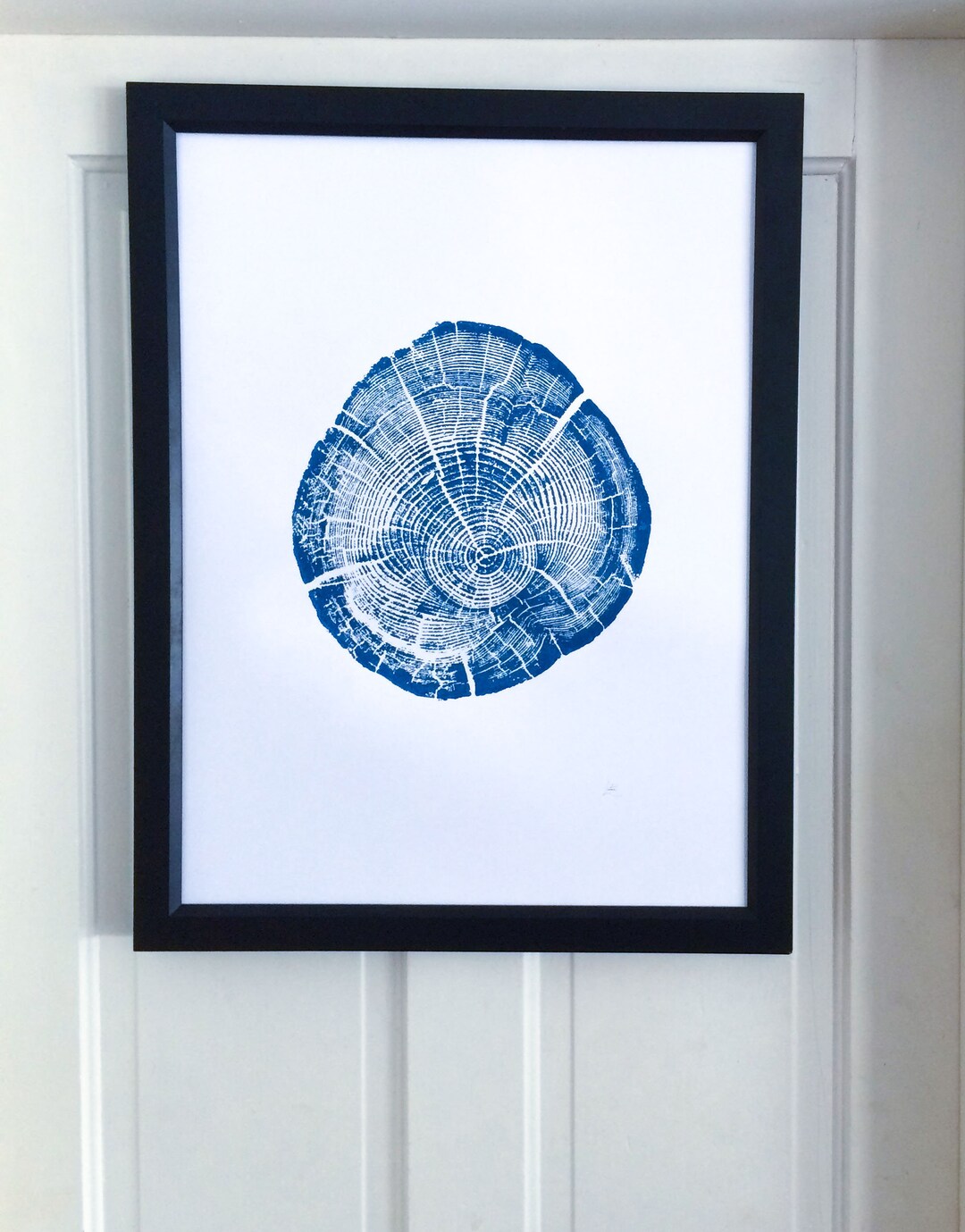 Wood Slice Print, Blue Montana, Beautiful Prints, Tree Ring Art ...