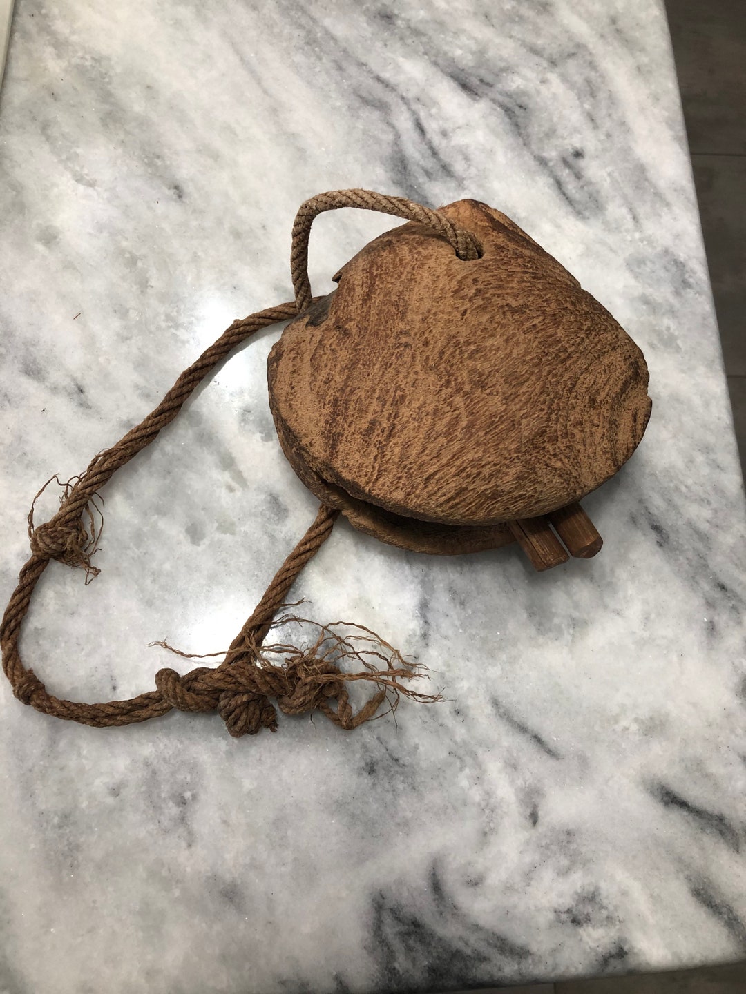 Wooden Camel Bell Cow Bell Wind Chime Primitive Rustic - Etsy