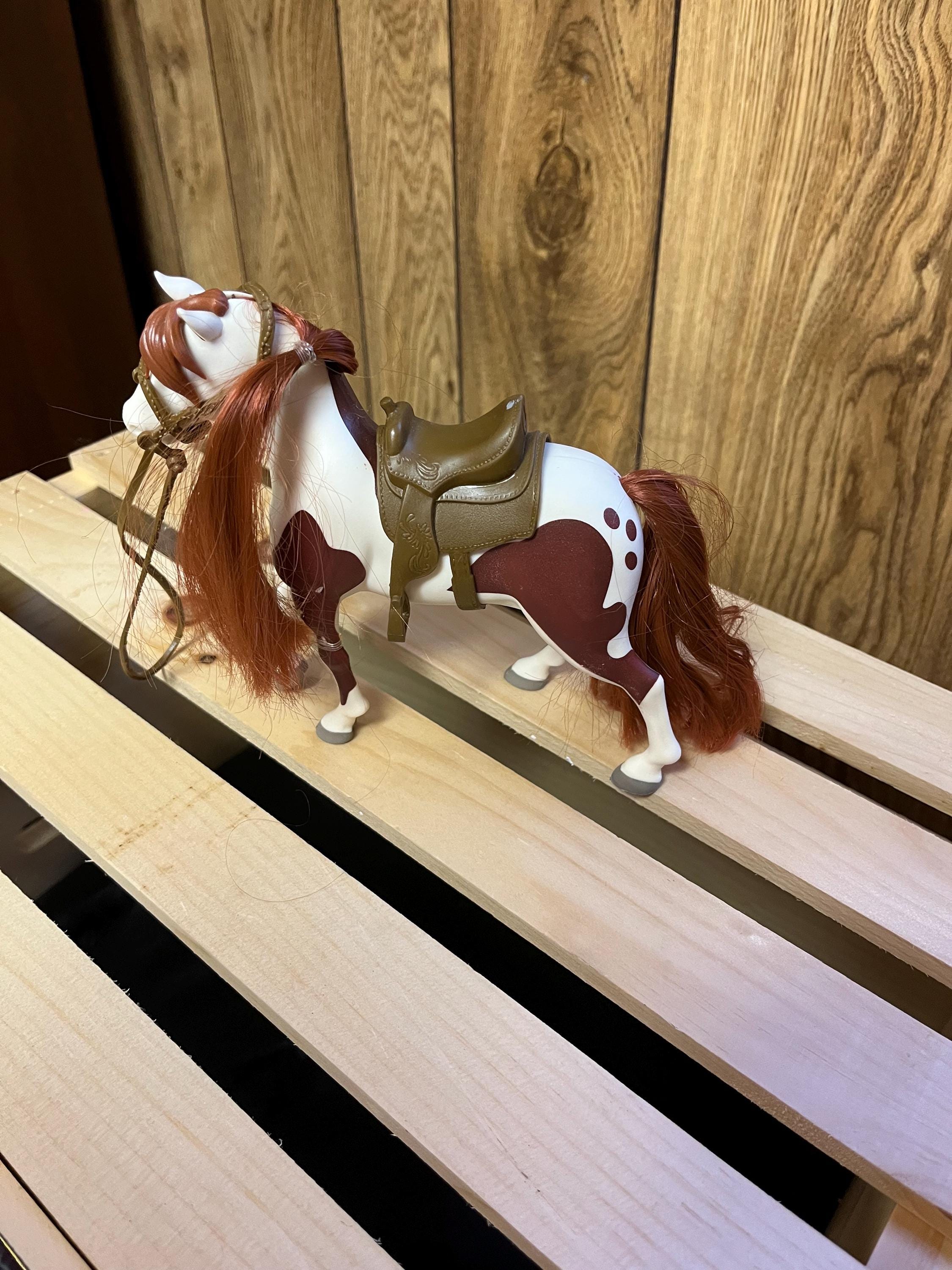 Boomerang Mini Pinto Horse Figurine Spirit Riding Free Series - Etsy