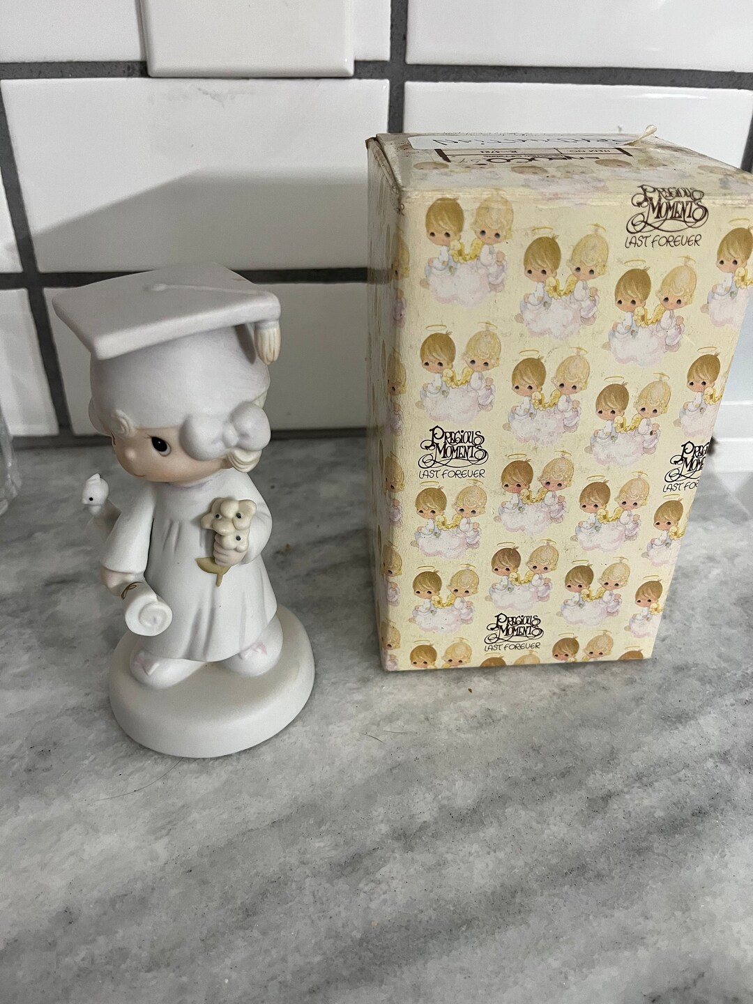 Vintage Enesco Precious Moments Graduation Girl - Etsy