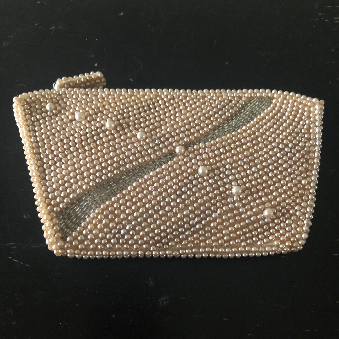 Vintage Bag by Debbie Japan Beaded Clutch Purse Evening Formal - Etsy