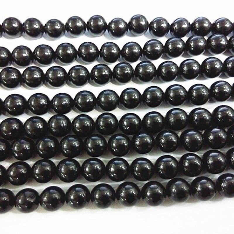Black Corals Beads - Etsy UK