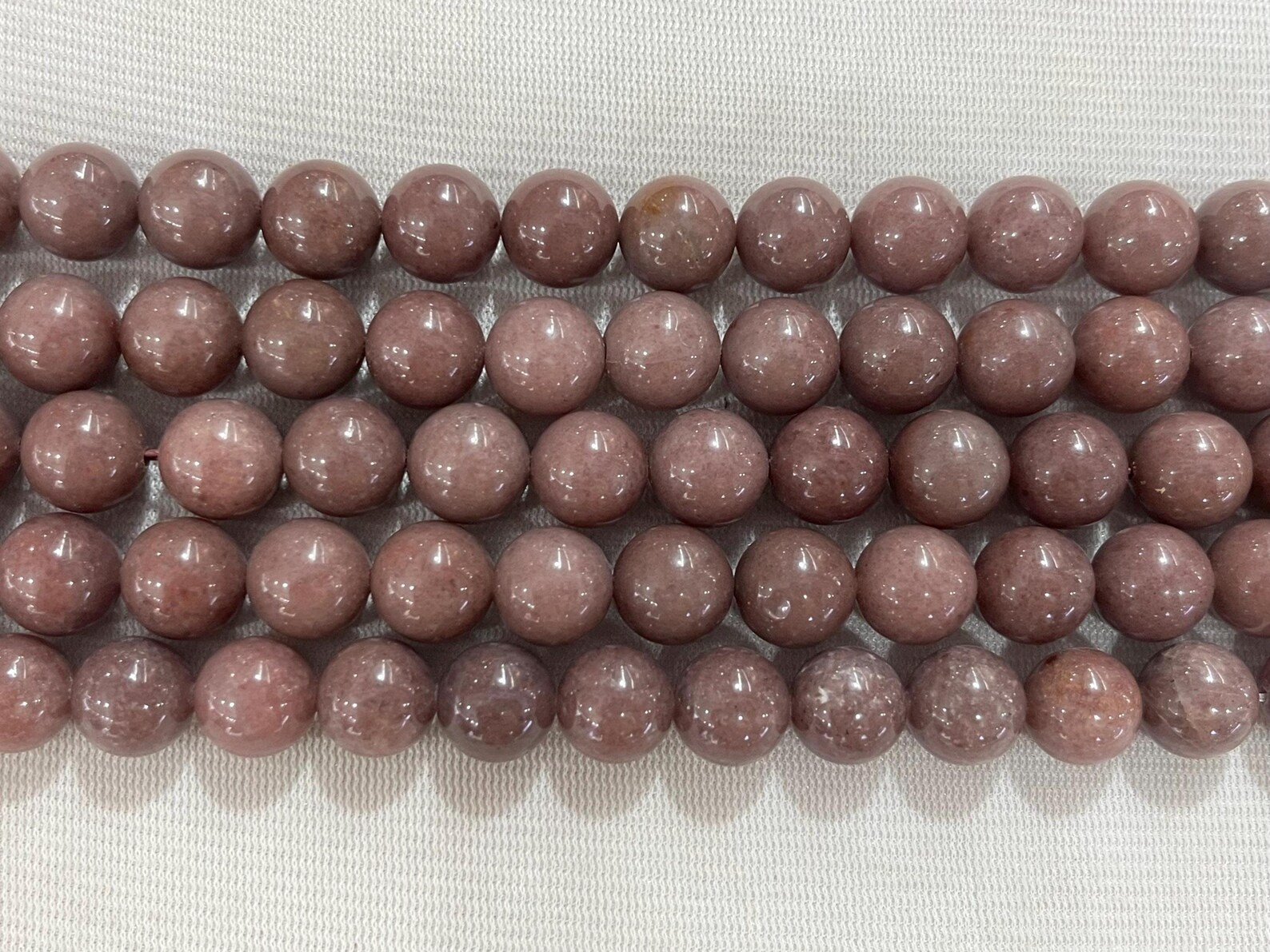 Genuine Purple Quartzite 4mm - 12mm Round Gemstone Loose Beads 15 Inch ...