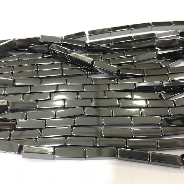 Hematite Tube Beads - Etsy