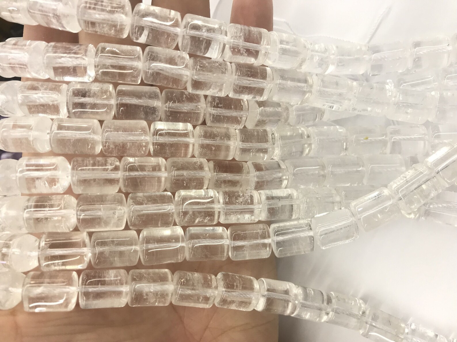 Genuine Clear Crystal 10x13mm Triangular Prism Natural Loose | Etsy