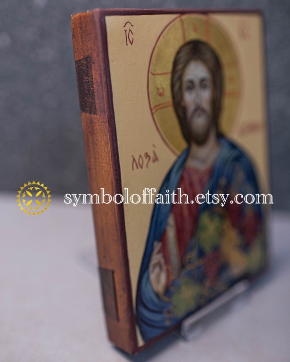 Jesus Christ "grape Vine", Orthodox Icon, Original Hand Painted Icon ...