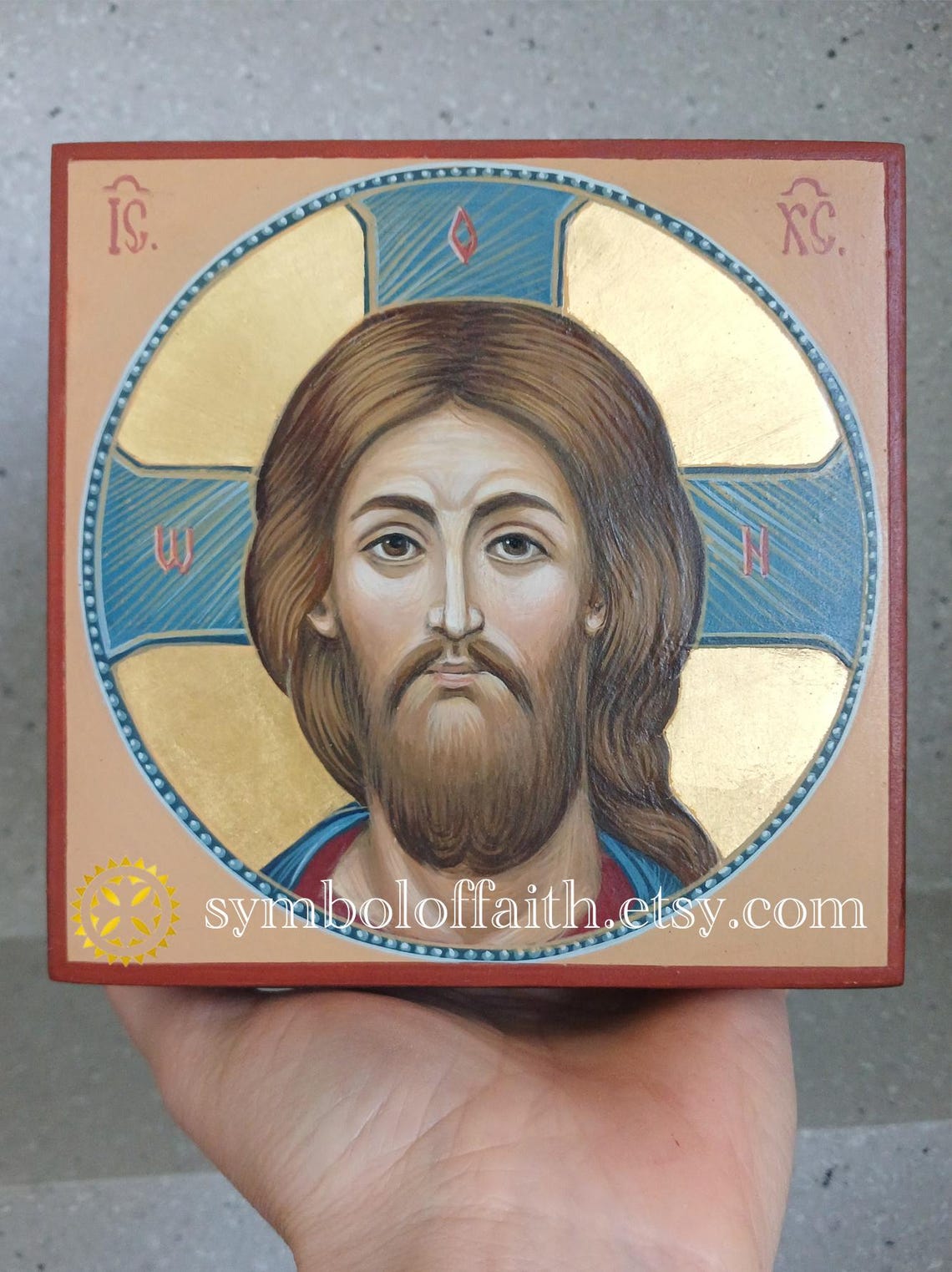 Jesus Christ Holy Face, Not Made by Human Hands, Orthodox Icon ...
