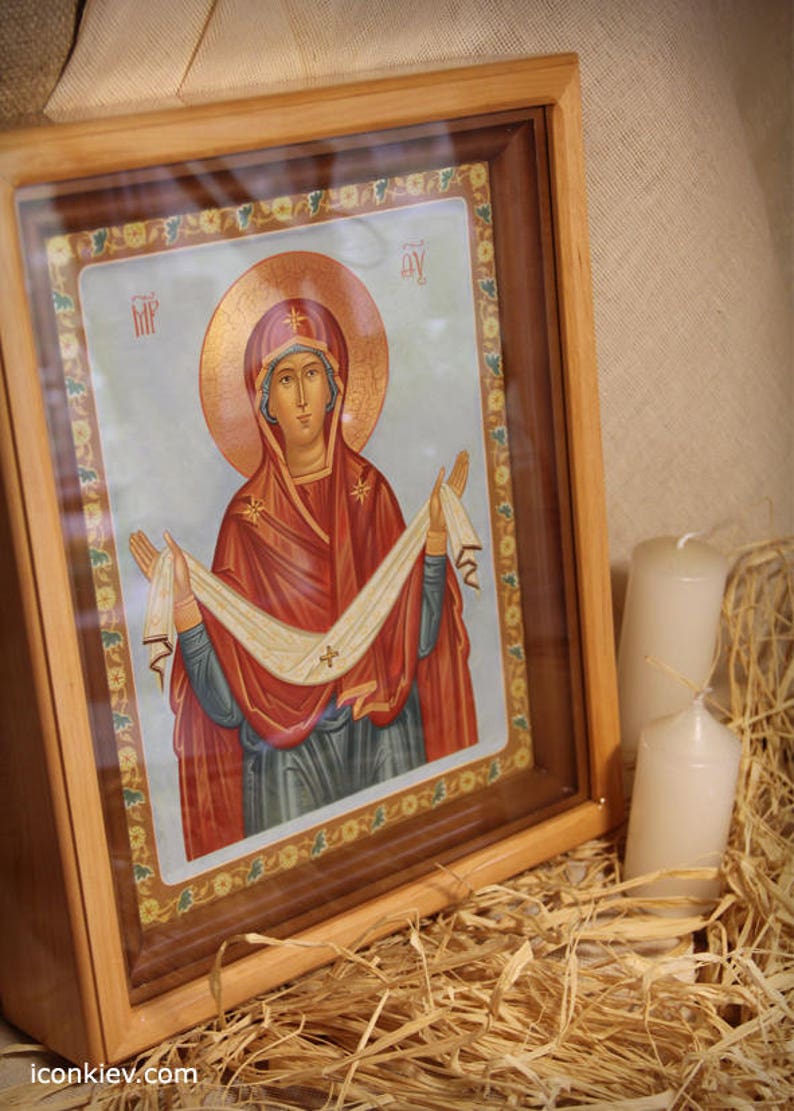 Virgin Mary Orthodox Icon, Theotokos Icon, Byzantine Icons, Mother of ...