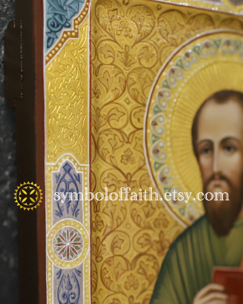 Saint Paul Icon, Original Hand Painted Icon, Byzantine Icon, Christian ...