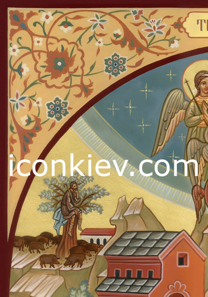 The Prodigal Son Icon, Orthodox Icon, Byzantine Icon, Hand Painted Icon ...