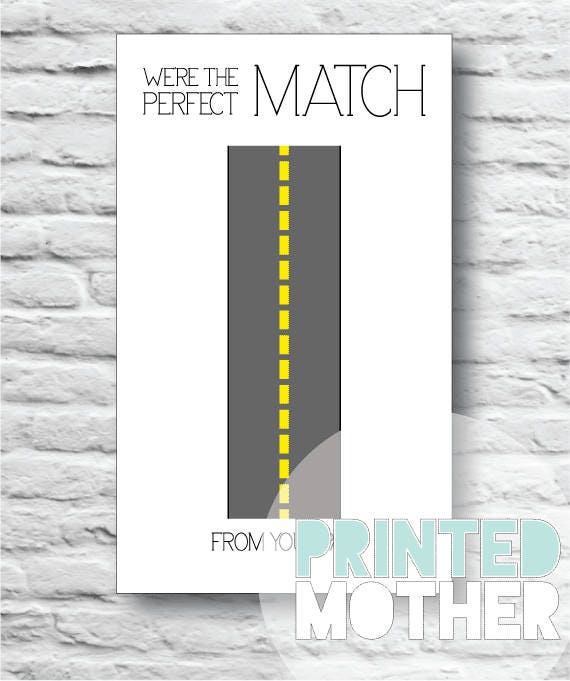 Perfect Match Valentine PDF Printable Cards Tags Match Car Boys ...