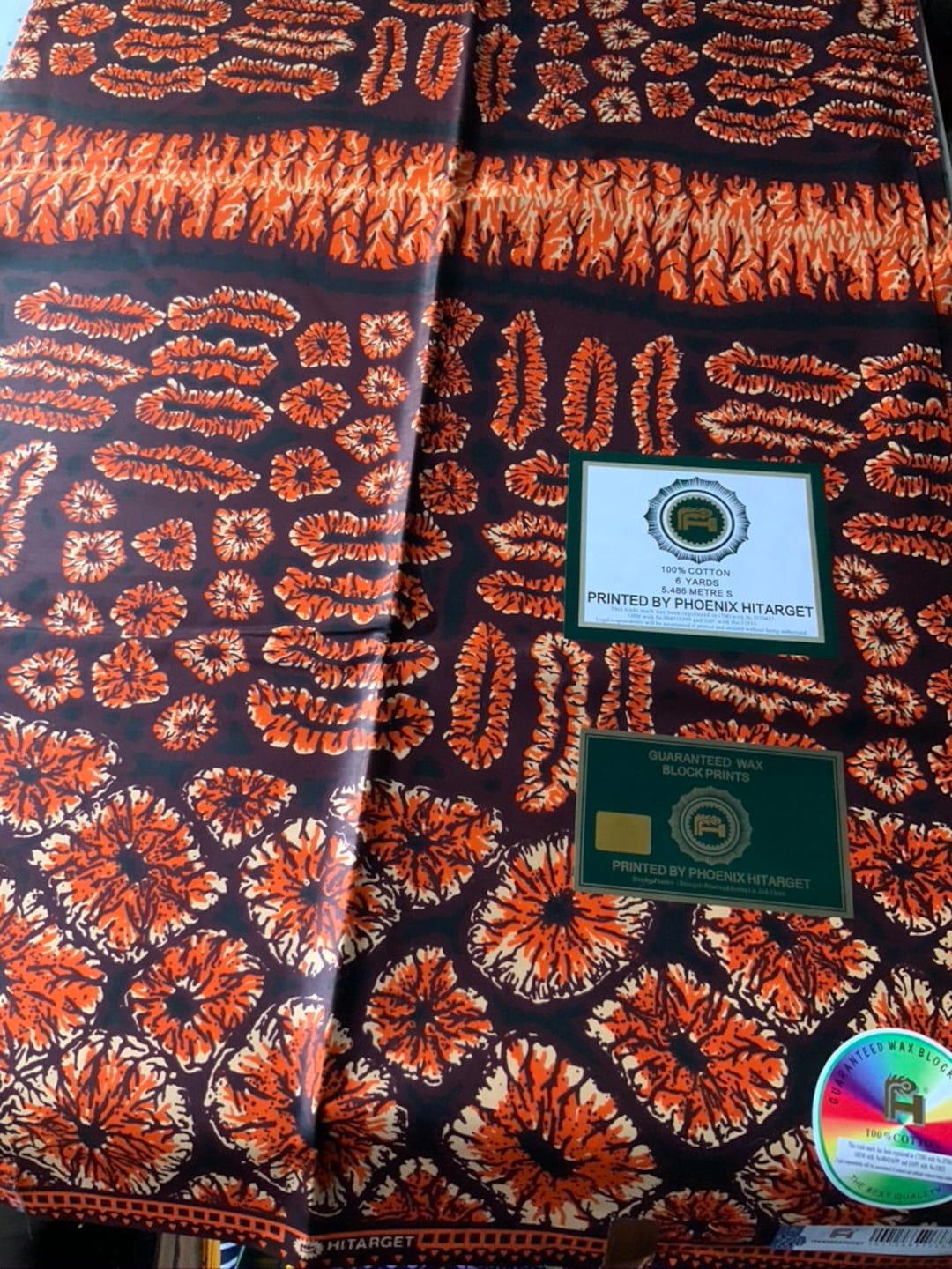 6 Yrds of Beautiful Wax Block African Print - Etsy