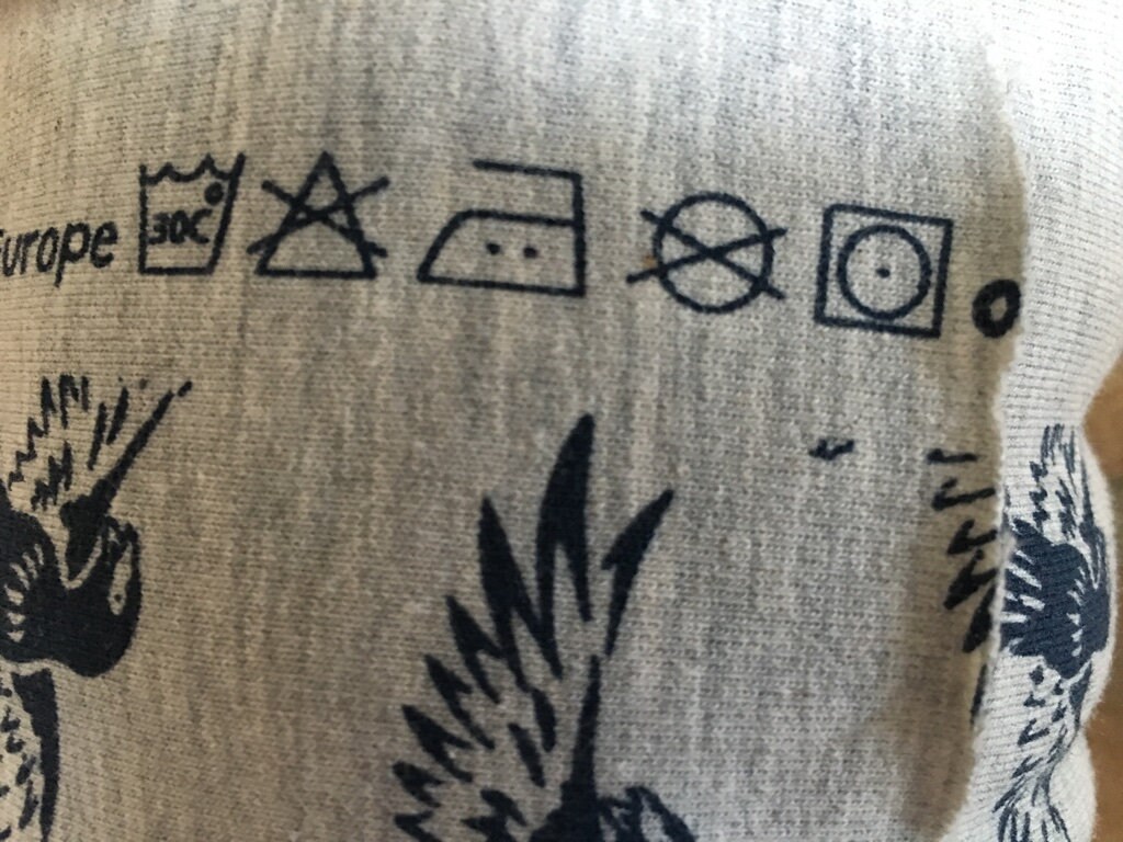 Beautiful Grey and Blue Falcon Loop Back Jersey - Etsy