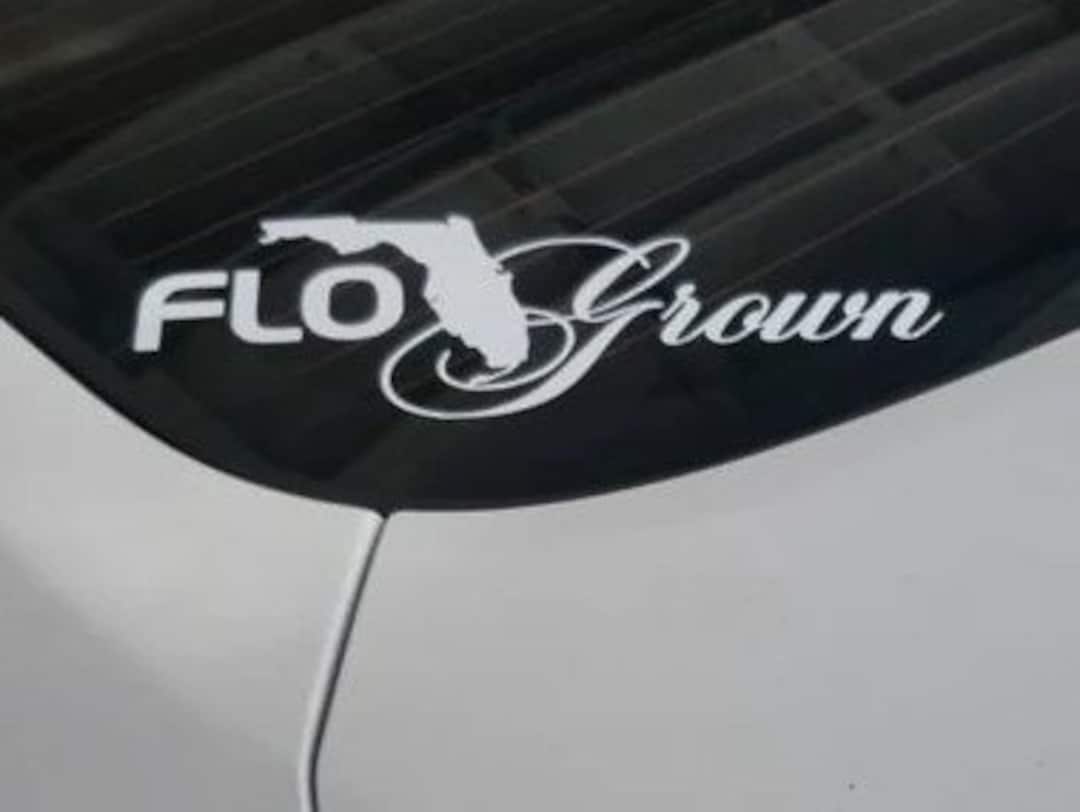 FLO Grown Decal, Florida Decal, Florida Native, FL Decal FLA Decal - Etsy