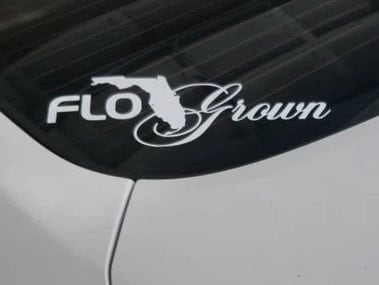 FLO Grown Decal, Florida Decal, Florida Native, FL Decal FLA Decal - Etsy