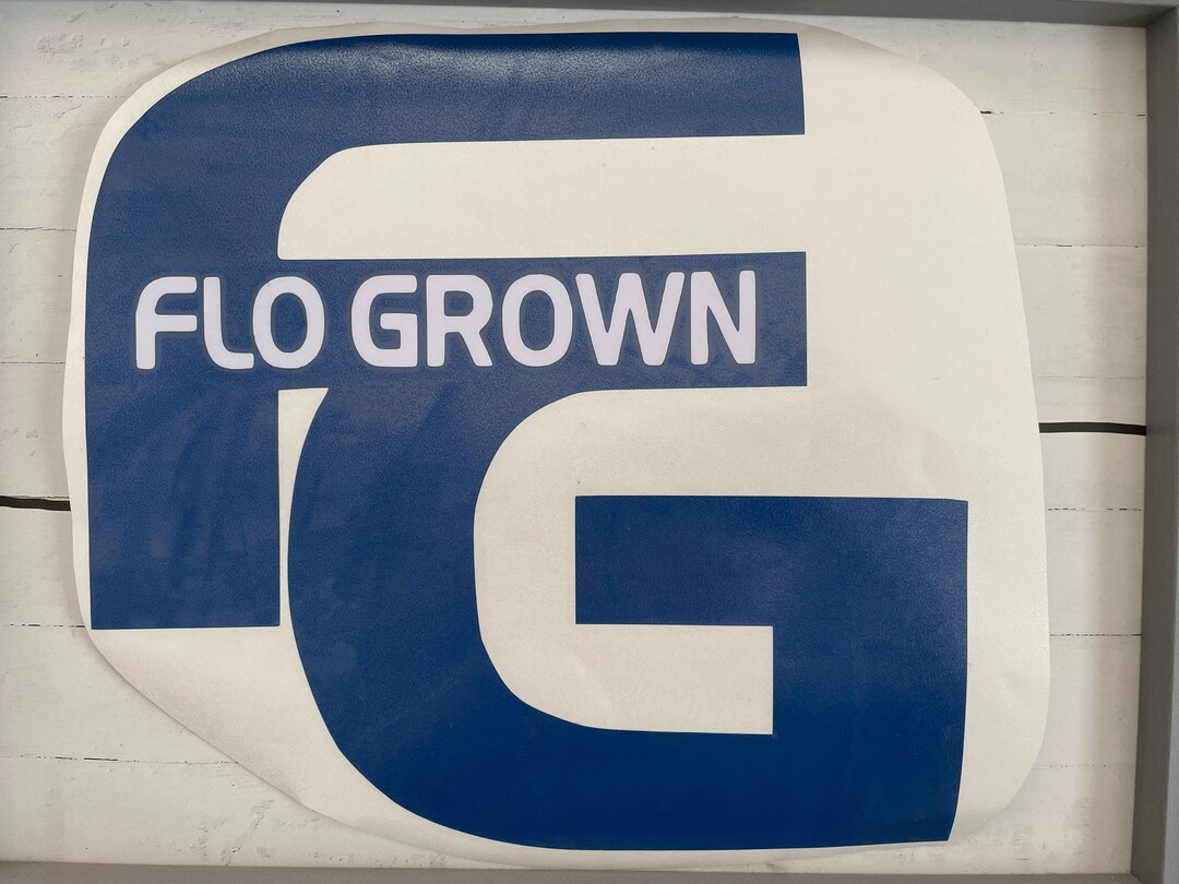 Flo Grown Decal, Flo Grown Sticker - Etsy