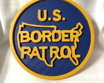Border Patrol Logo - Etsy