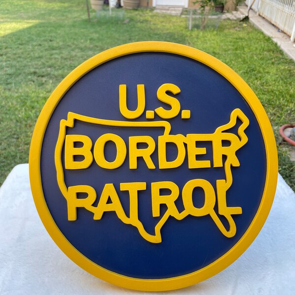 Border Patrol Logo - Etsy