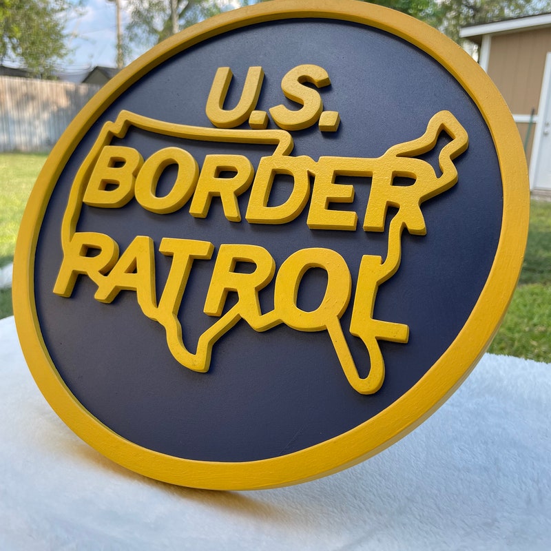 Border Patrol Logo - Etsy