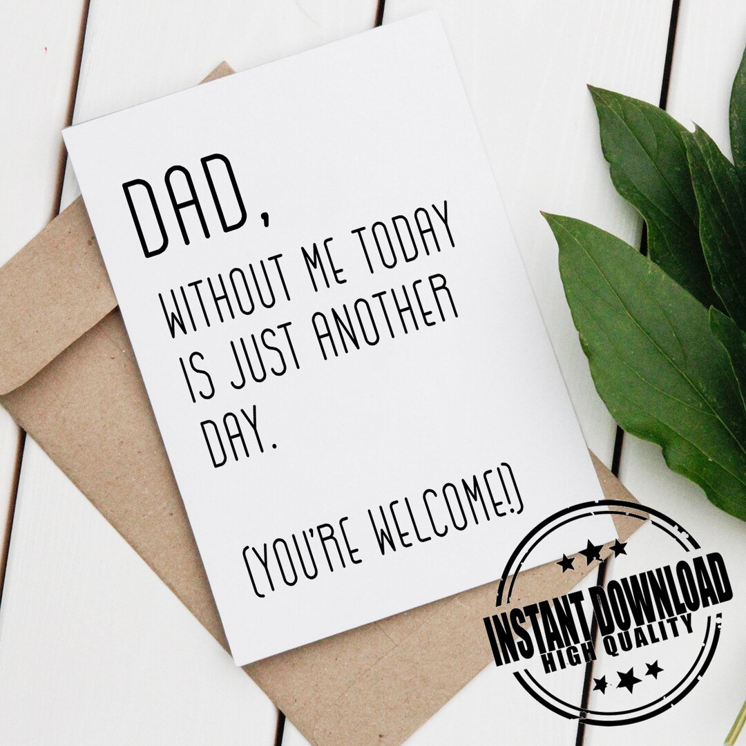 Funny Fathers Day Card, Funny Greeting Cards, Best Fathers Day Cards ...
