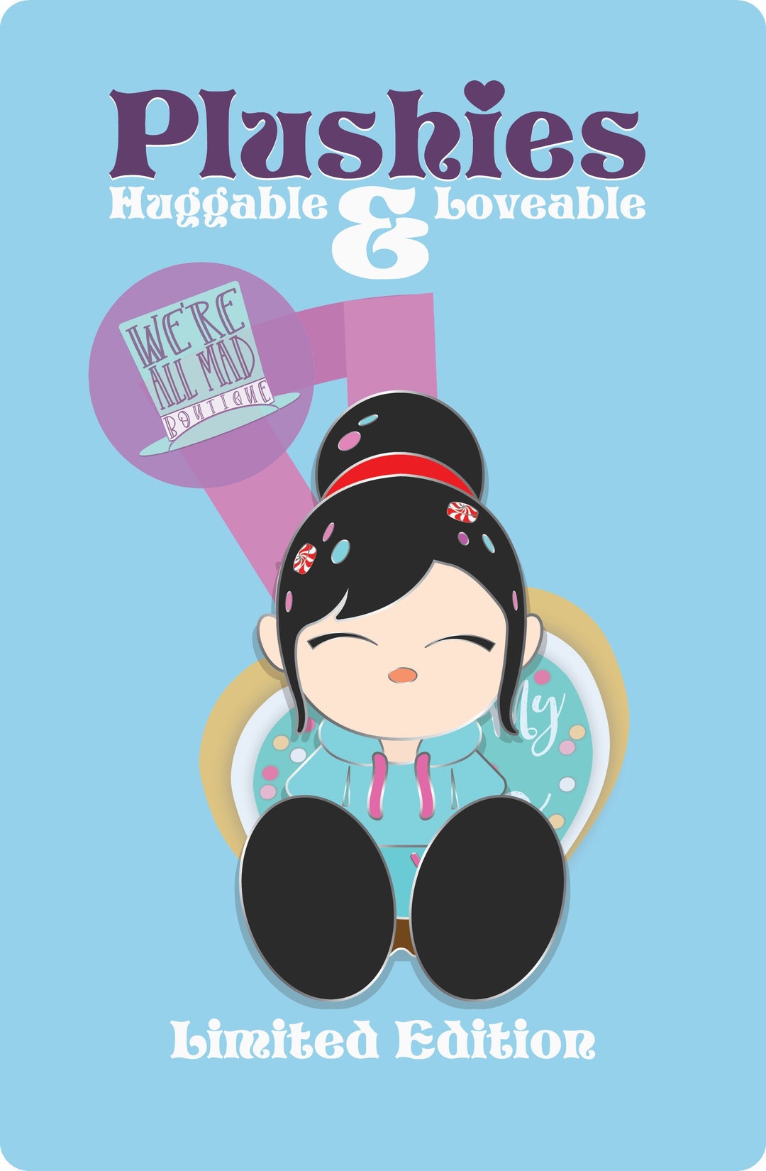 Candy Racer Plushy Enamel Pin - Etsy