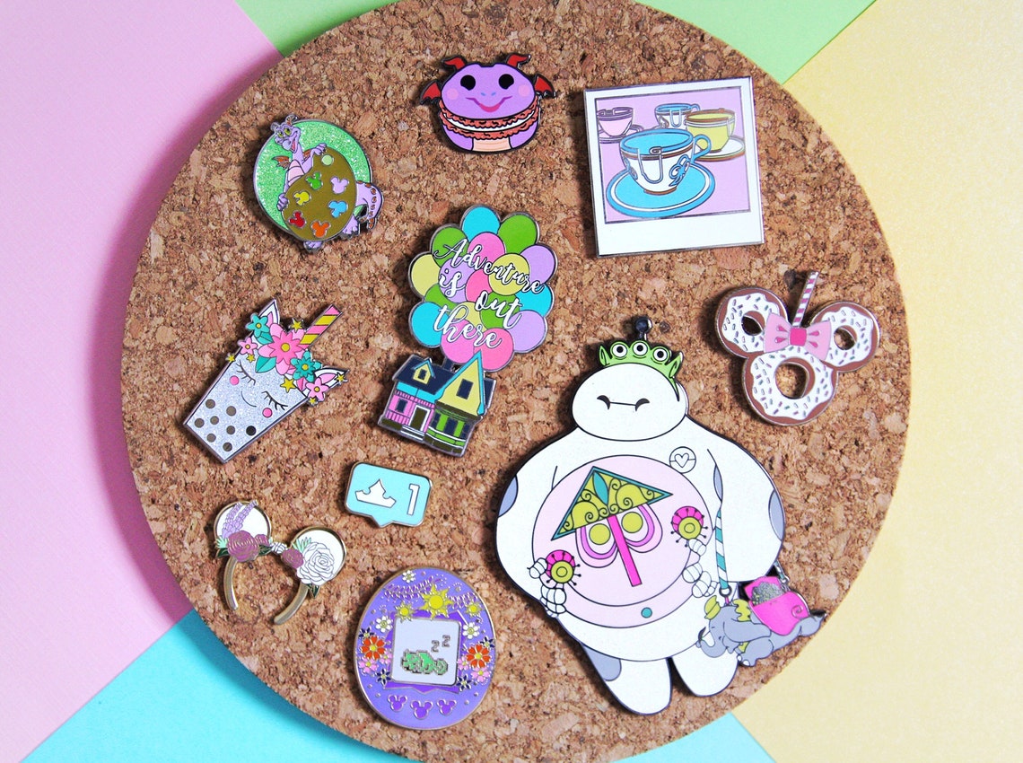 Imagination Pal Macaron Enamel Pin | Etsy