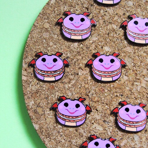 Imagination Pal Macaron Enamel Pin | Etsy