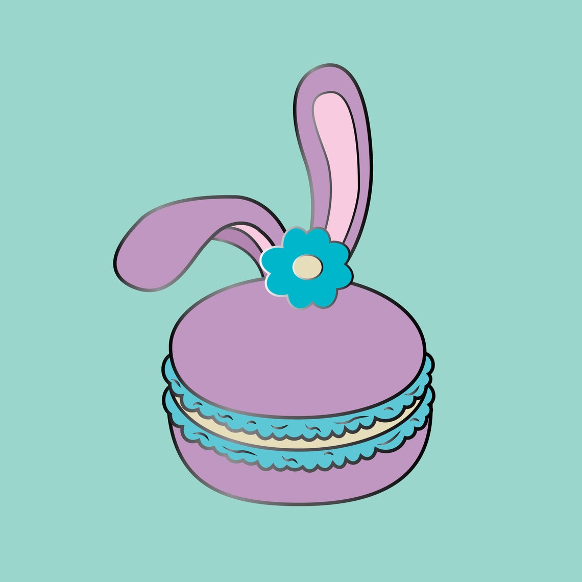 Stella Lou Macaron Enamel Pin - Etsy