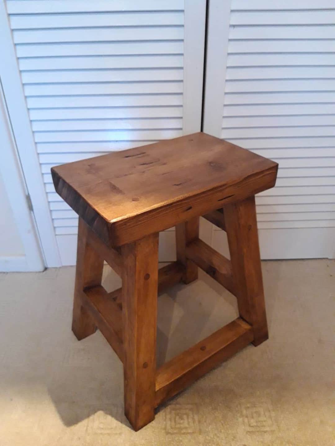 Wooden Stool/ Bench/ Bar Stool/ Table - Etsy
