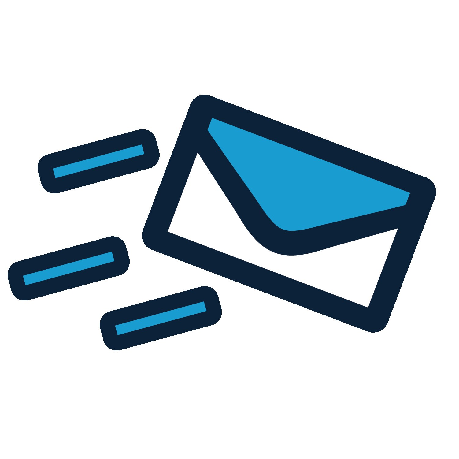 Business Icons, Blue Icon Set, Small Business Icons, Office Icons, 20 ...