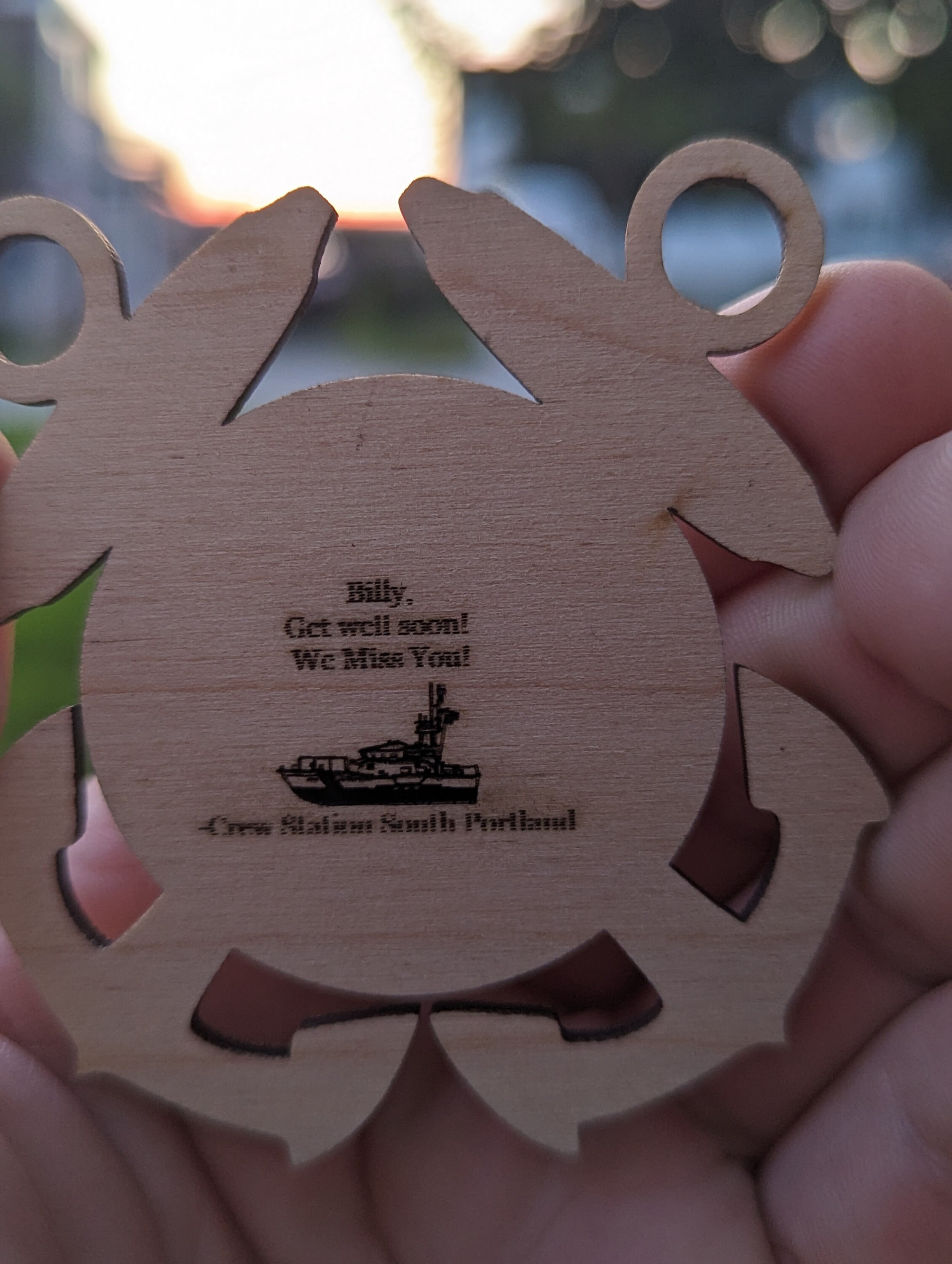 Jumbo Wooden Challenge Coins - Etsy