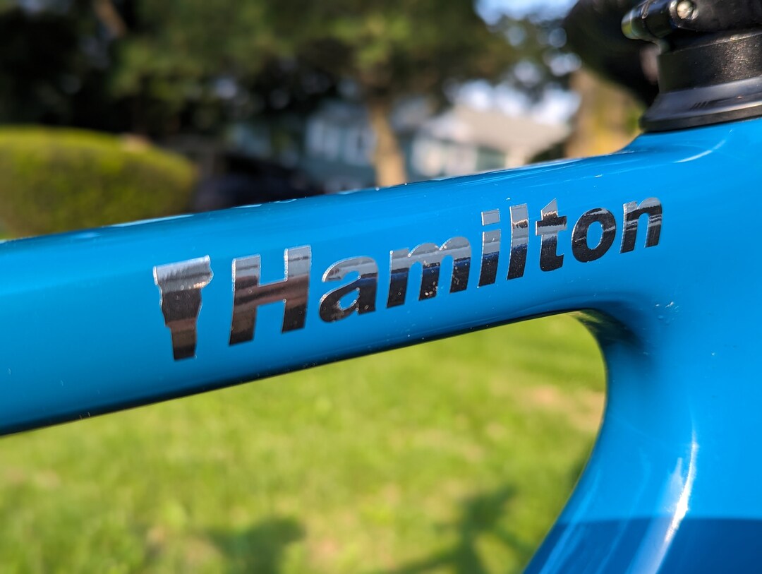 Bike Name Decal Made to Order - Etsy