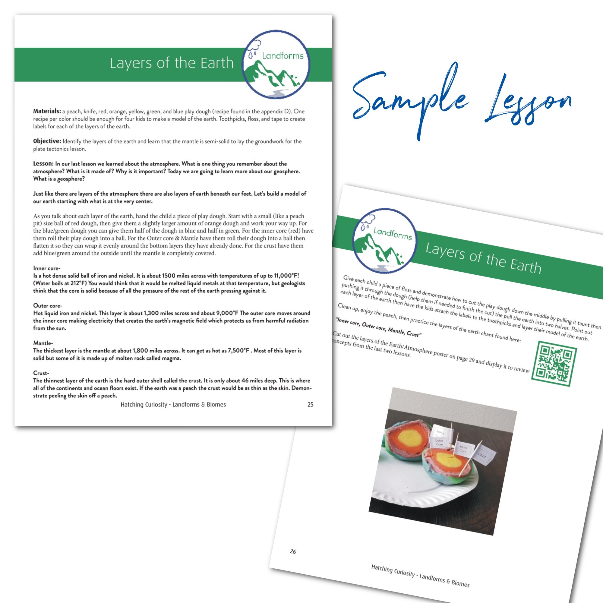 Printable Landforms & Biomes: Foundations in Earth Science and Ecology ...