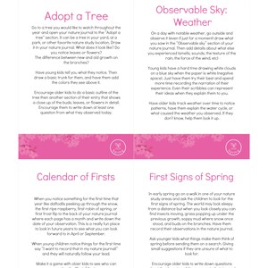 Printable Nature Journaling Cards (digital Download) - Etsy