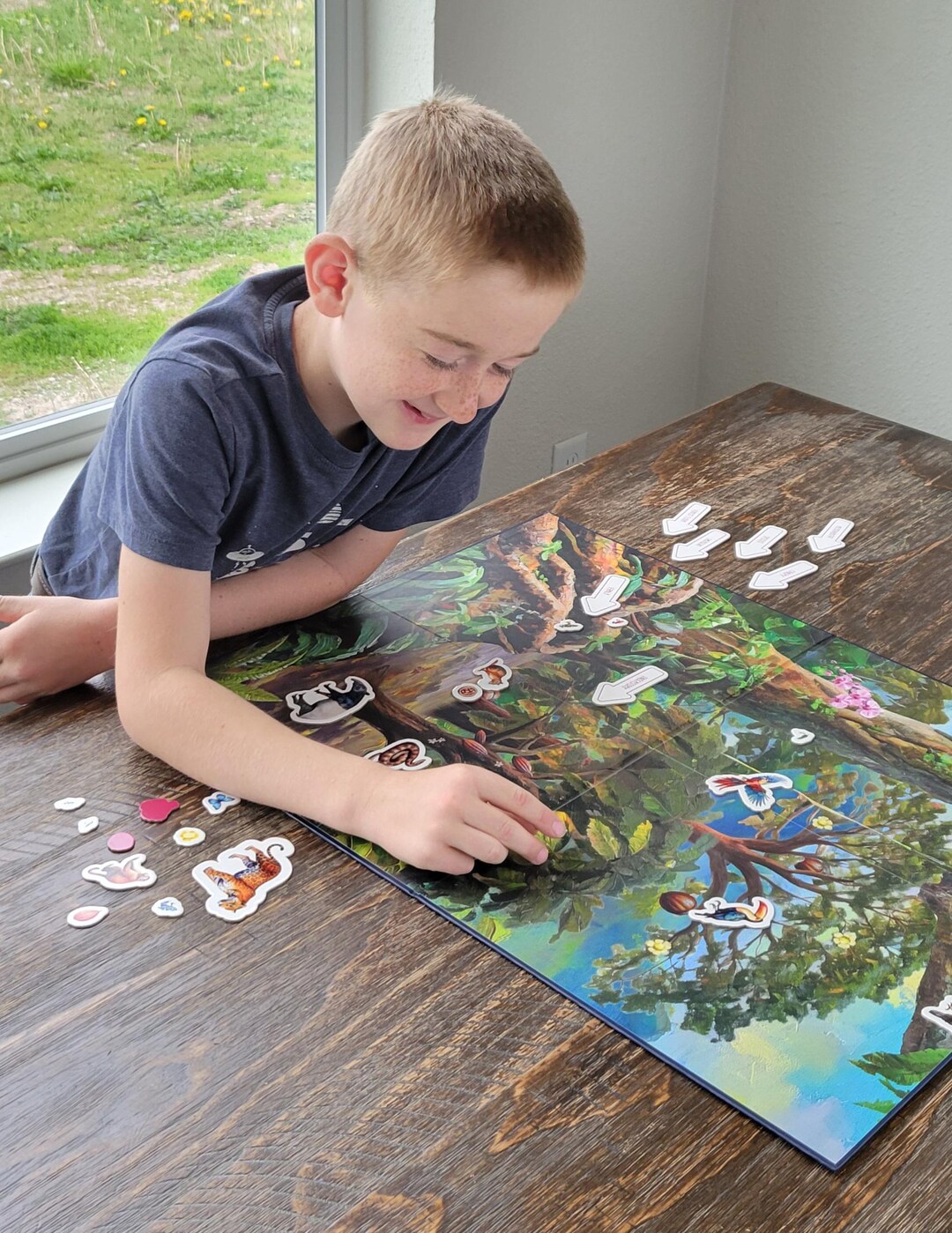 Amazon Rainforest Biome Board & South America Map (double Sided) - Etsy