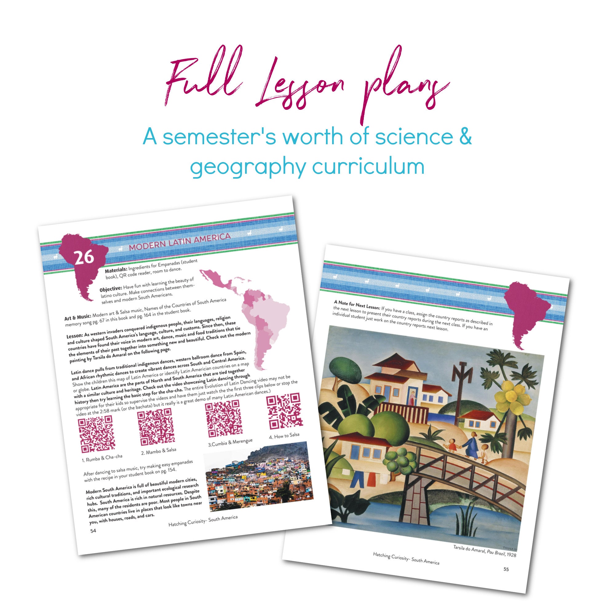 Printable South America Unit (digital Download) - Etsy